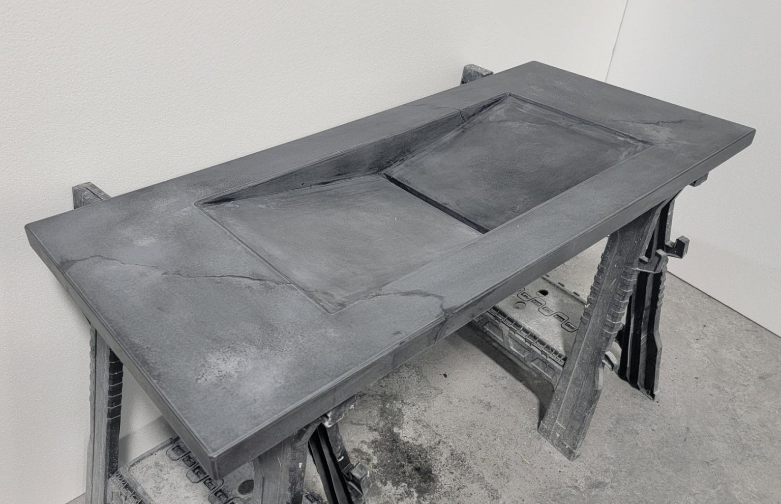 Wedge Sink Bathroom Vanity Vanity Sink Ramp Sink Concrete - Etsy