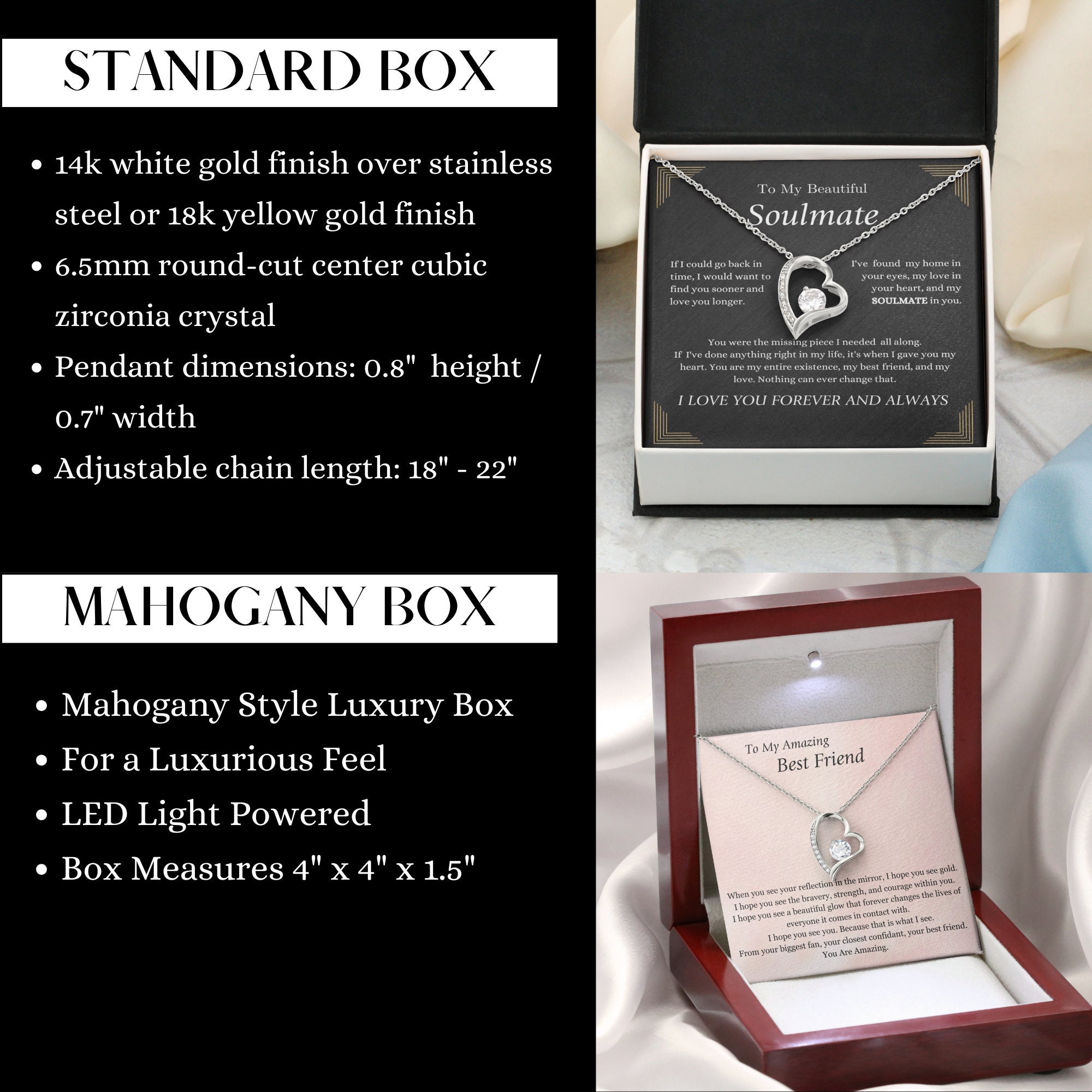 To My Wife Necklace, Wife Christmas Gift, Anniversary Present for Wife ...