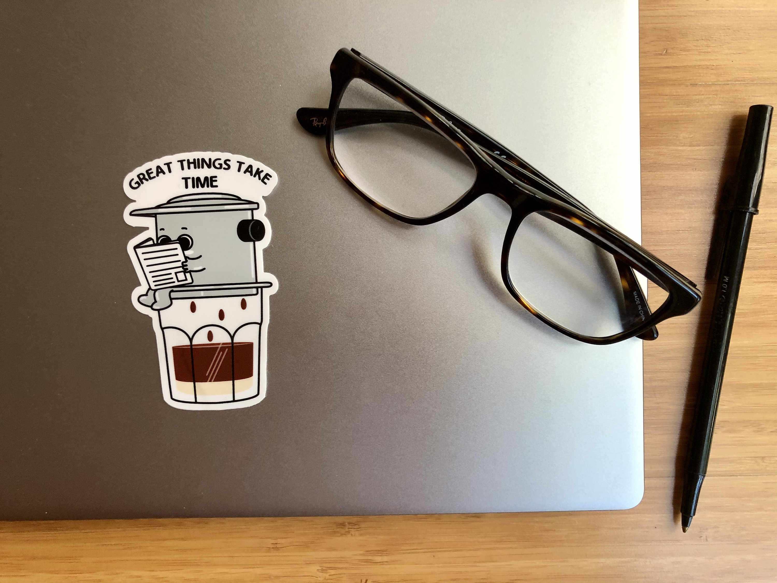 Ca Phe Sticker Vietnamese Coffee Coffee Lover - Etsy