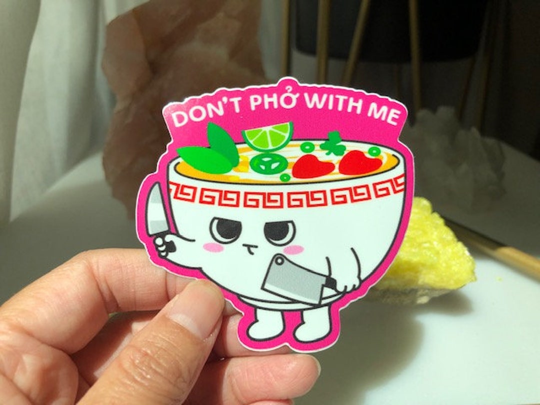 Pho Stickers Pho Sticker Gift Pho Pin - Etsy