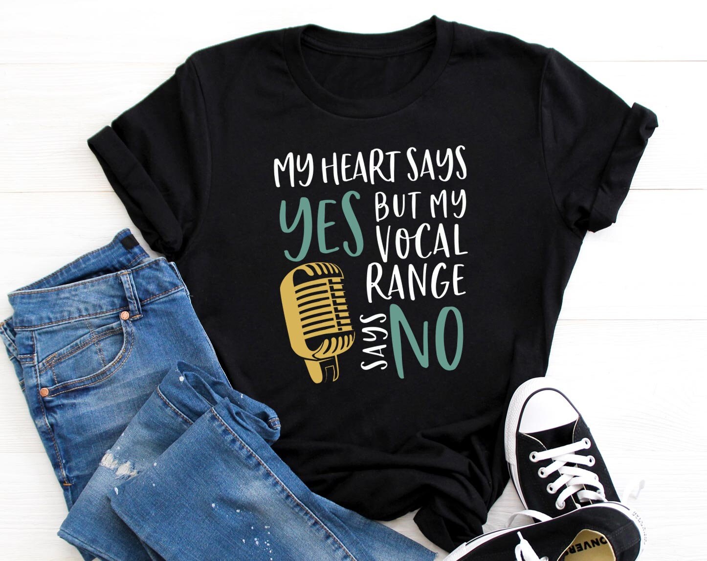 Funny Karaoke Musical Theatre T-shirt for Singers - Etsy