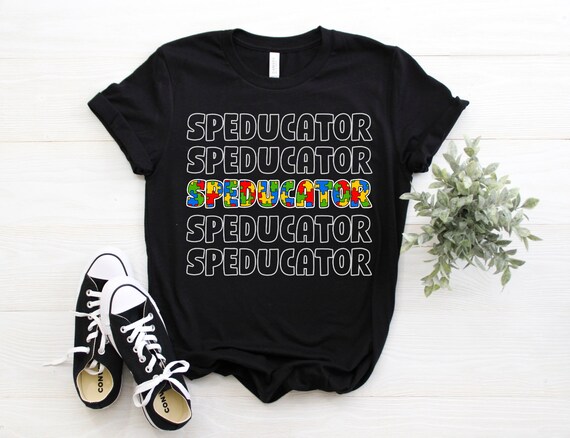 Speducator Funny Design Special Education SPED Teacher Squad | Etsy