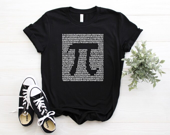 Colorful Happy Pi Day Math Symbols T-shirt, Unisex Pi Day Tee, Math ...