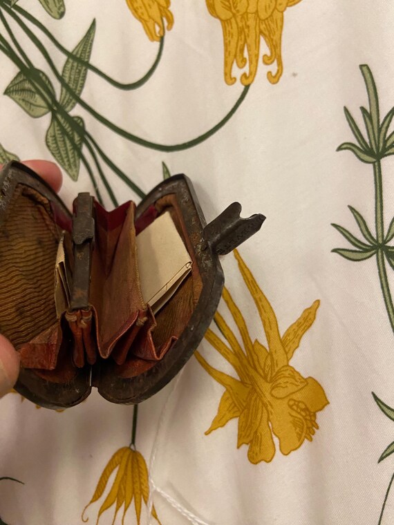 Brevete Paris Antique Coin Purse Mother of Pearl Cove… - Gem