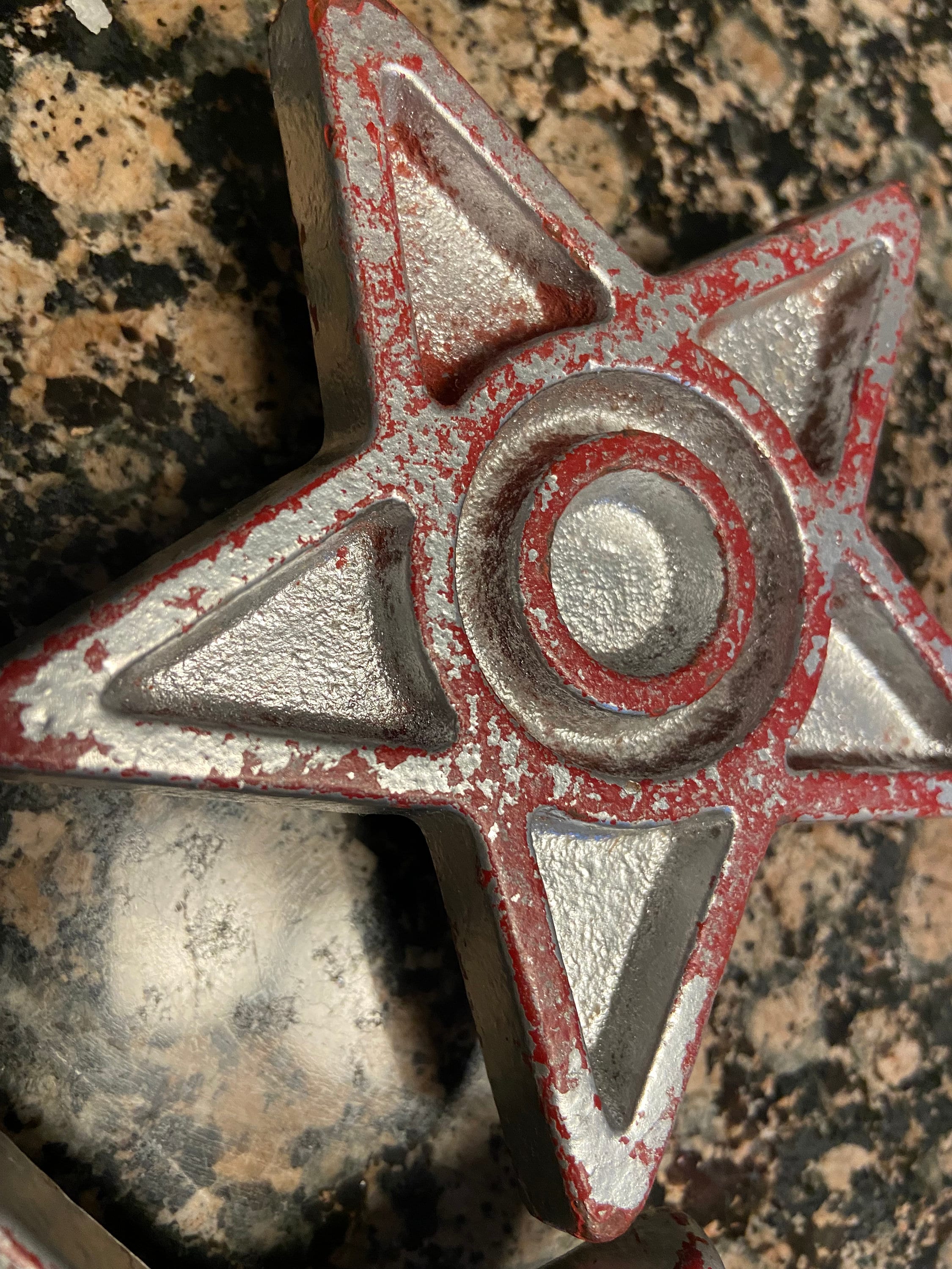Cast Iron Antique Stars. 3” Tall. Lots of Character! Perfect for Indoor ...