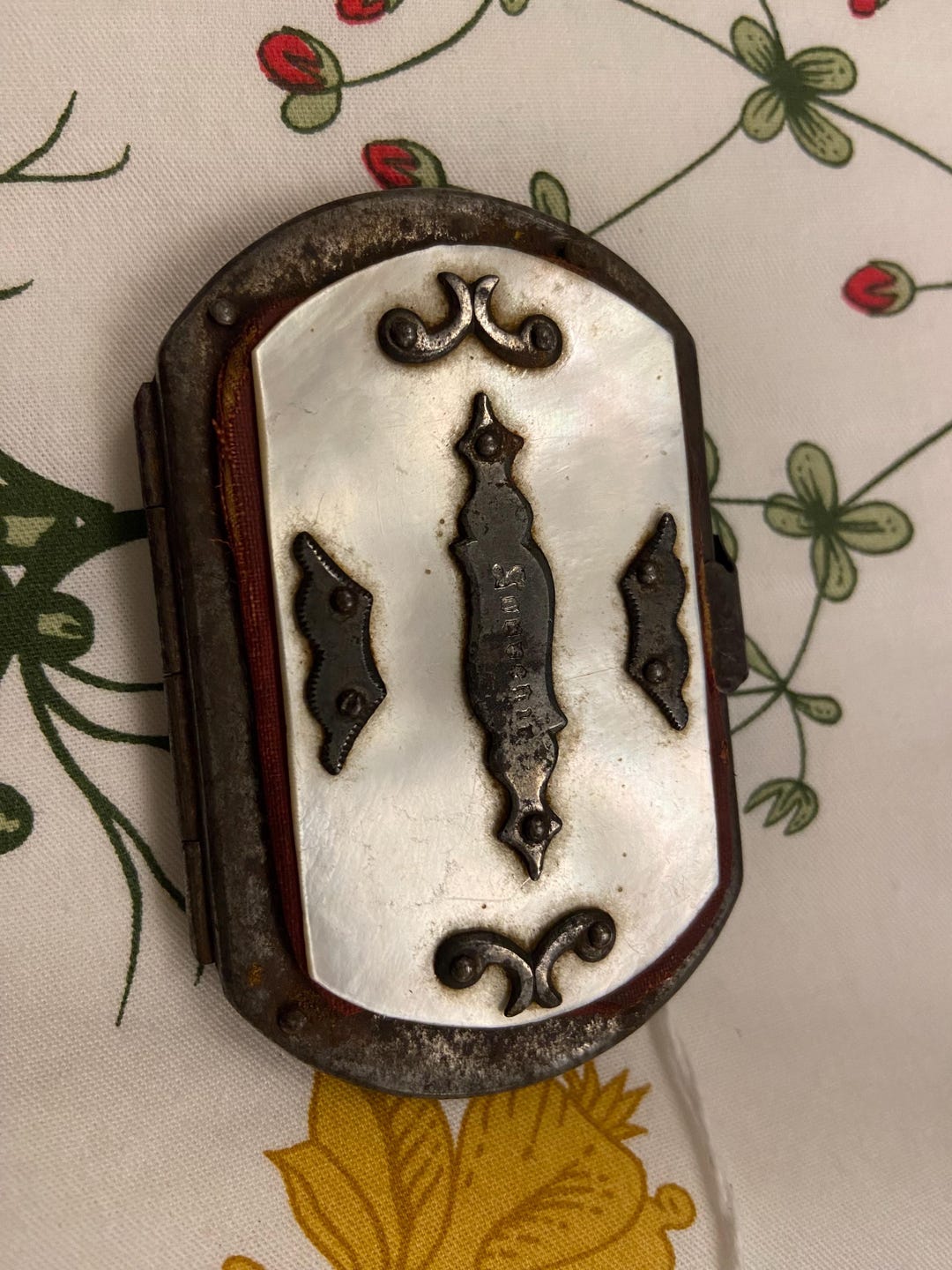 Brevete Paris Antique Coin Purse Mother of Pearl Cover. History ...