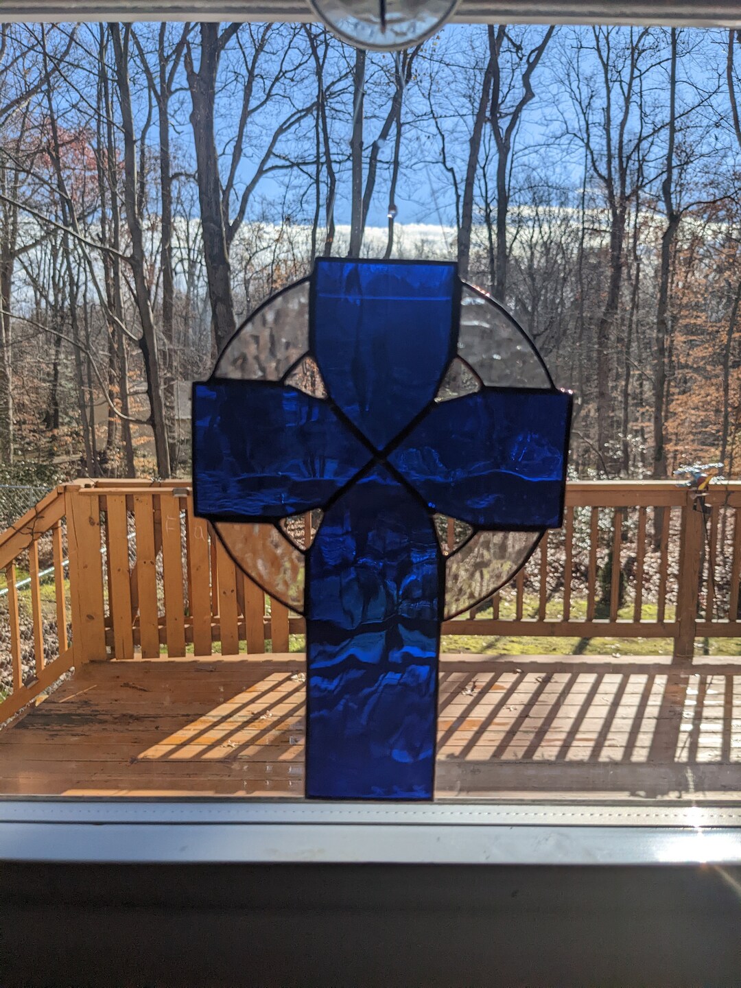 Celtic Cross - Stained Glass - Etsy