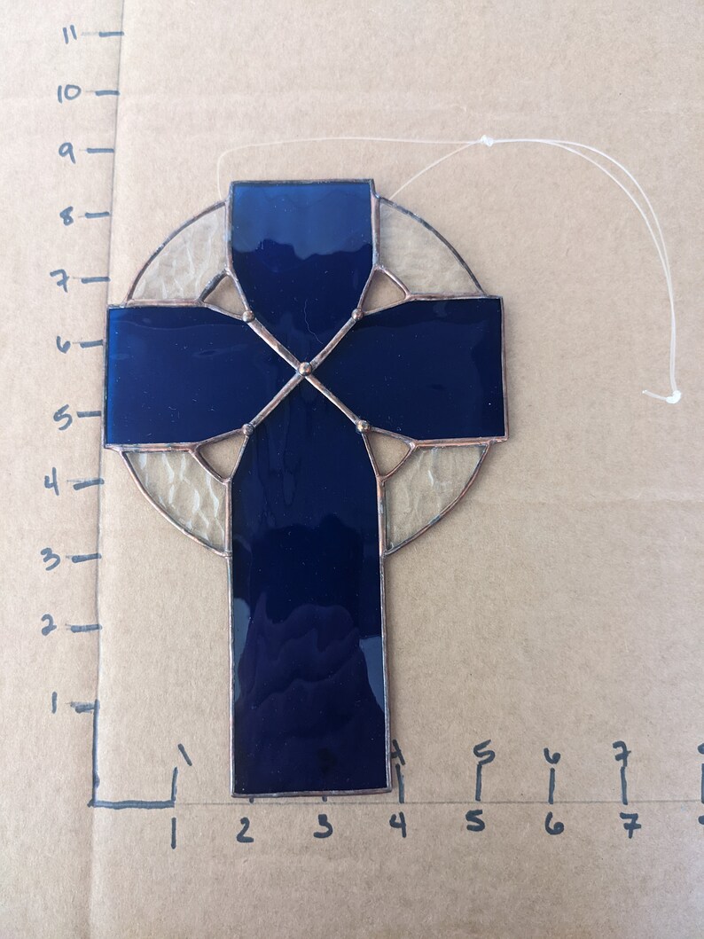 Celtic Cross - Stained Glass - Etsy