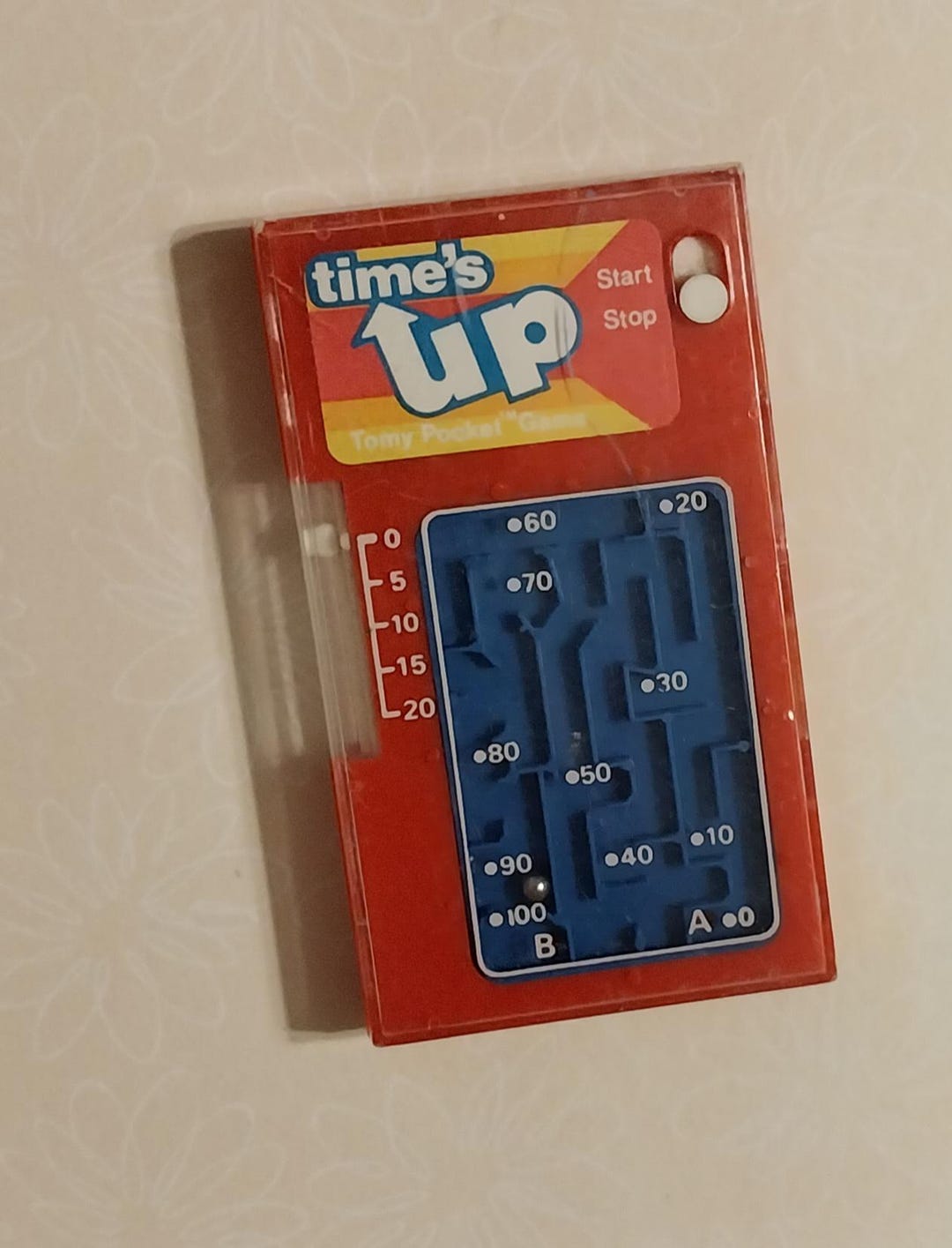TOMY Vintage 1970s Pocket Game 'time's Up' - Etsy