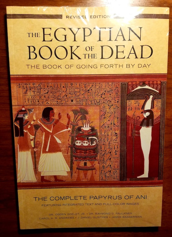 The Egyptian Book of the Dead - Etsy