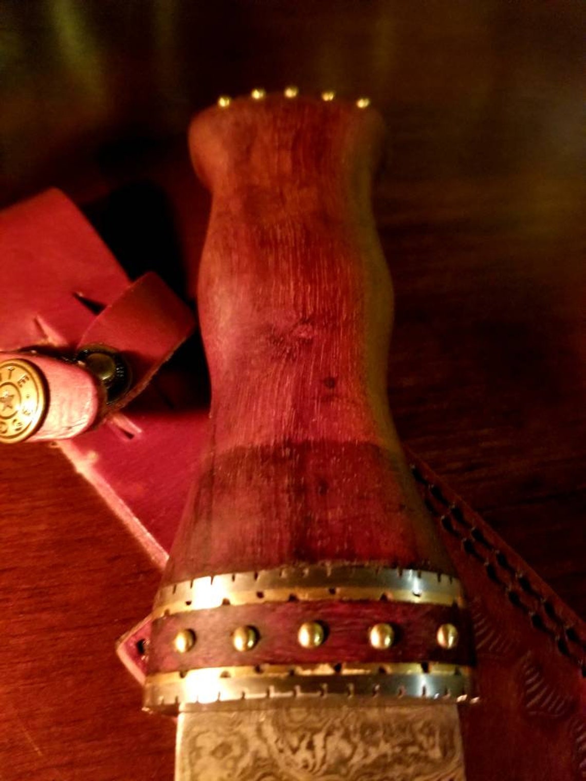 Celtic Dirk Athame in Damascus Steel - Etsy