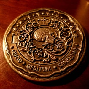 Blood Oath Debt Coin - Etsy