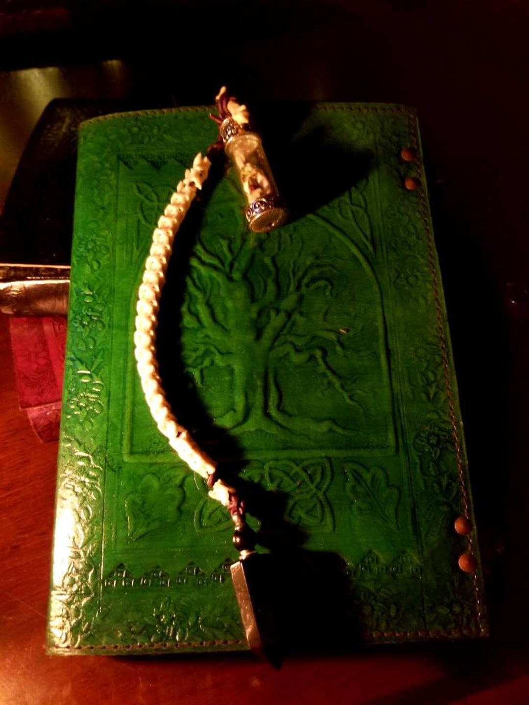 Necromancer's Pendulum, Snake & Toad Bone - Etsy