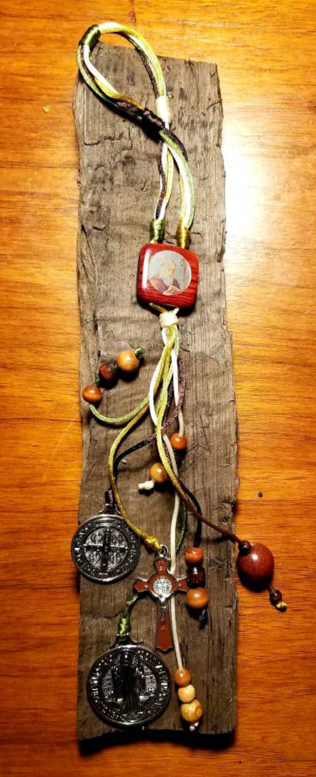 St. Benedict Door Blessing Charm - Etsy