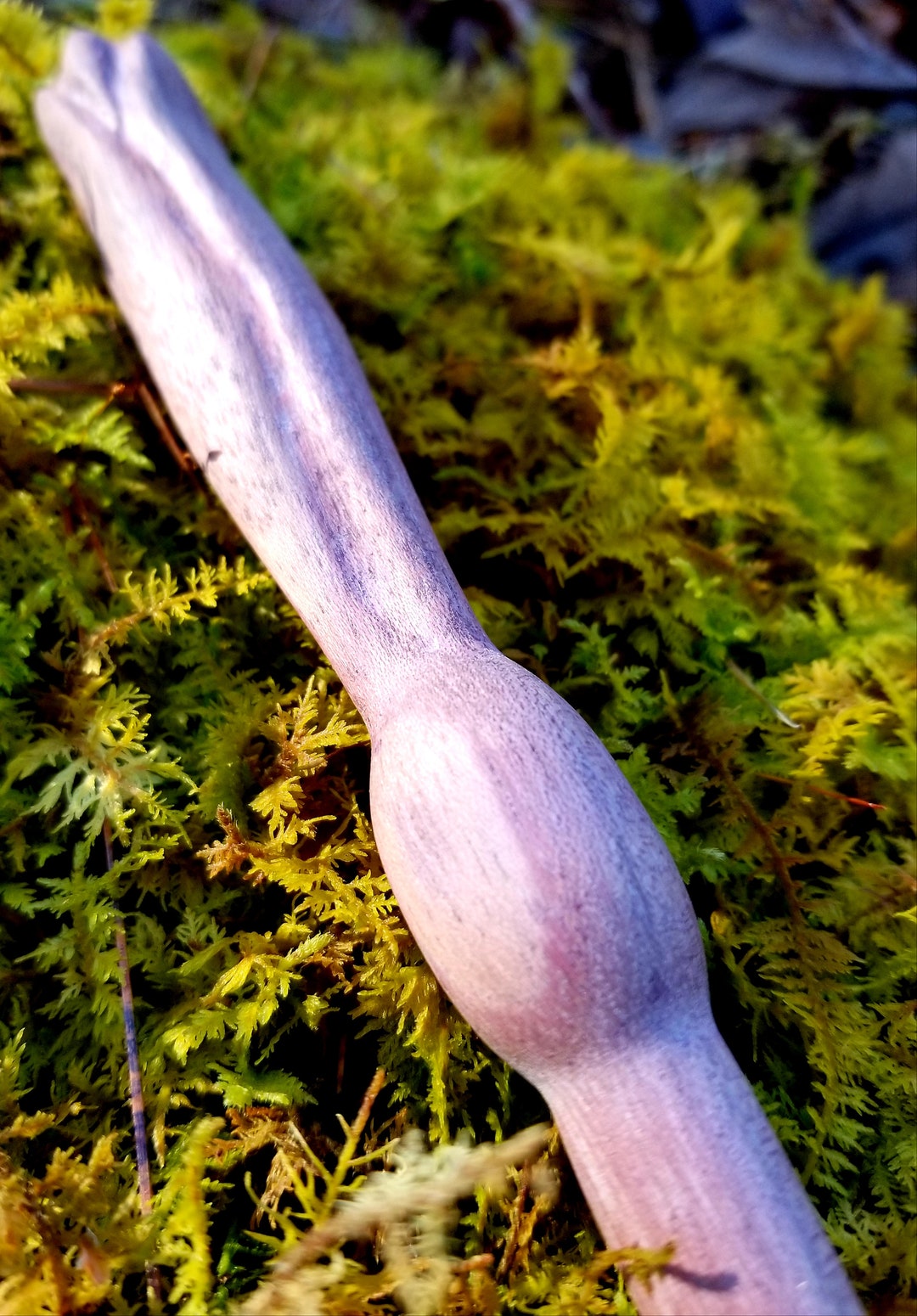 Purpleheart Wand, Egyptian Lotus Core - Etsy