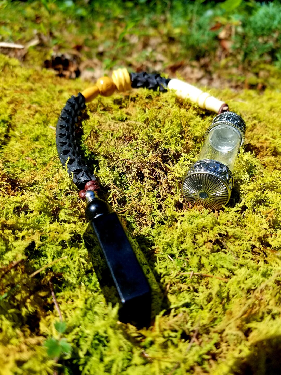 Necromancer's Pendulum, Snake & Toad Bone - Etsy