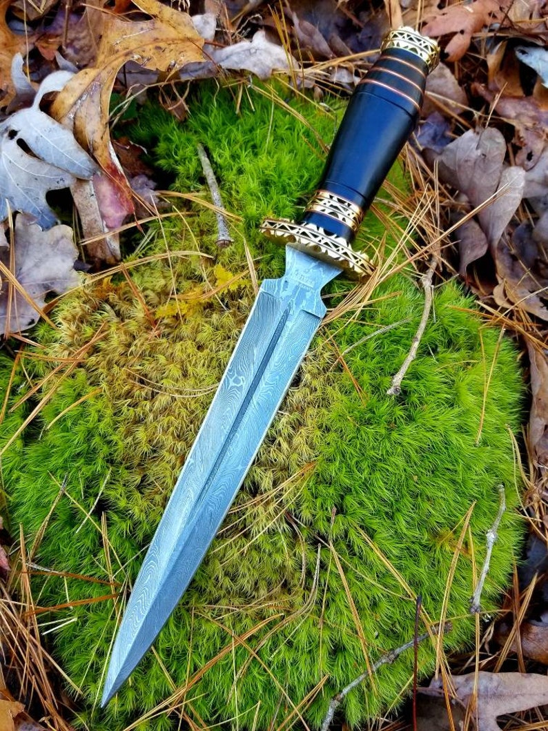 Athame, Damascus & Bone - Etsy