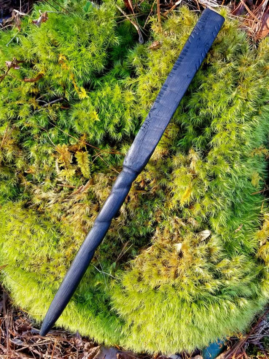 Yeats' Epitaph in Ogham, Irish Bog Yew Wand - Etsy