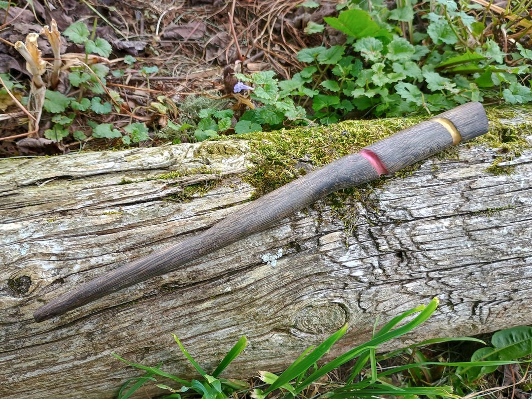 5000 Year Bog Yew Wand - Etsy
