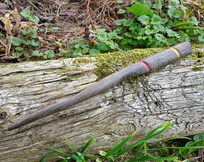 5000 Year Bog Yew Wand - Etsy