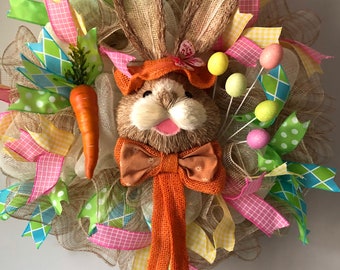 Easter bunny head | Etsy