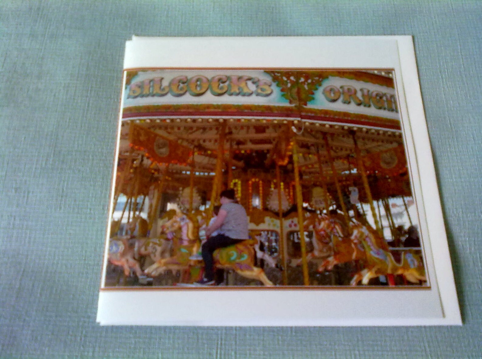 Vintage Fairground Fun Greetings Cards of Carousels packs of | Etsy