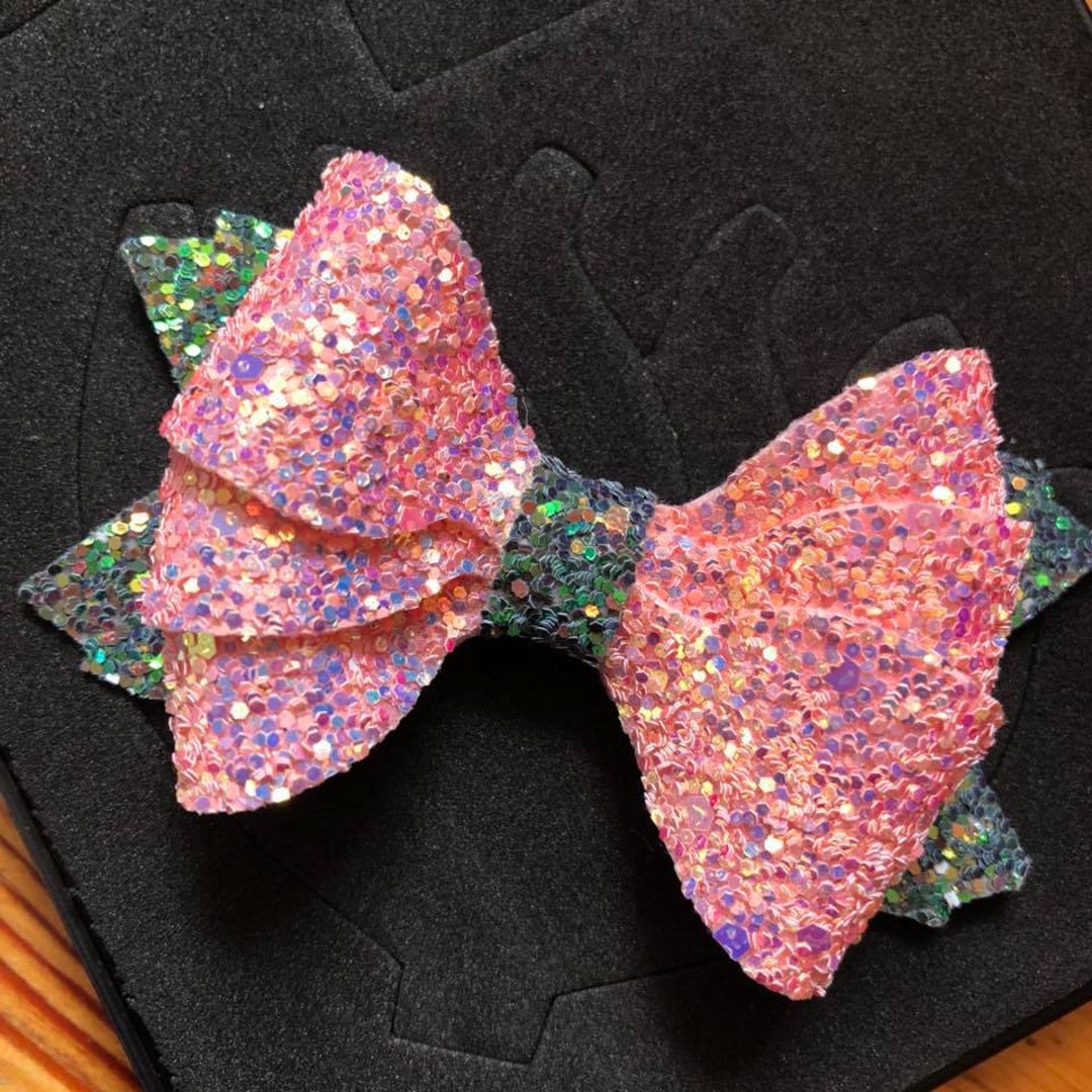 Plastic Hair Bow Template ,makeyour Own Hair Bow Hair Bow Stencil - Etsy