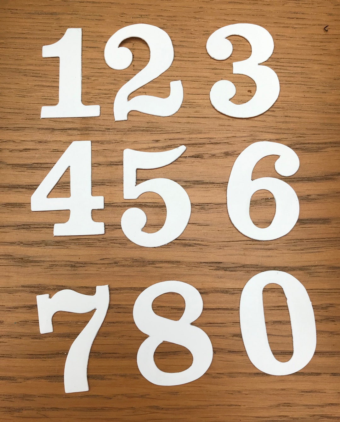 Number Templates Make YOUR OWN DIY - Etsy