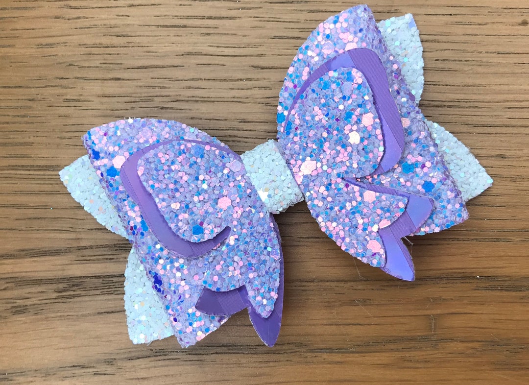 Plastic Hair Bow Template Diy Amara 3.5'' Hair Bow Stencil - Etsy UK