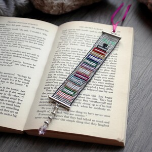 Loom Beaded Book Stack Bookmark Pattern – Seed Bead DIY (PDF Pattern ...