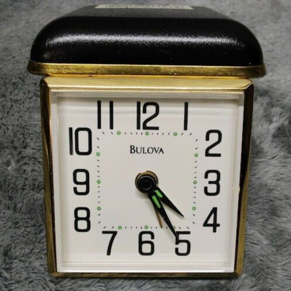 Bulova Clock - Etsy