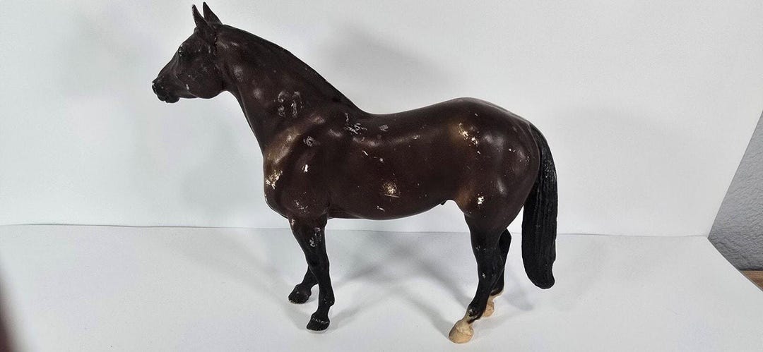Breyer Adios Famous Standardbred Bay Traditional Model Horse #50 USA ...