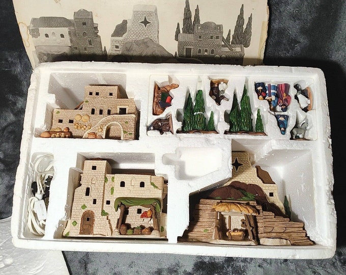 Dept 56 Little Town of Bethlehem Series Heritage Village Nativity 5975-7 Set 12 - Etsy