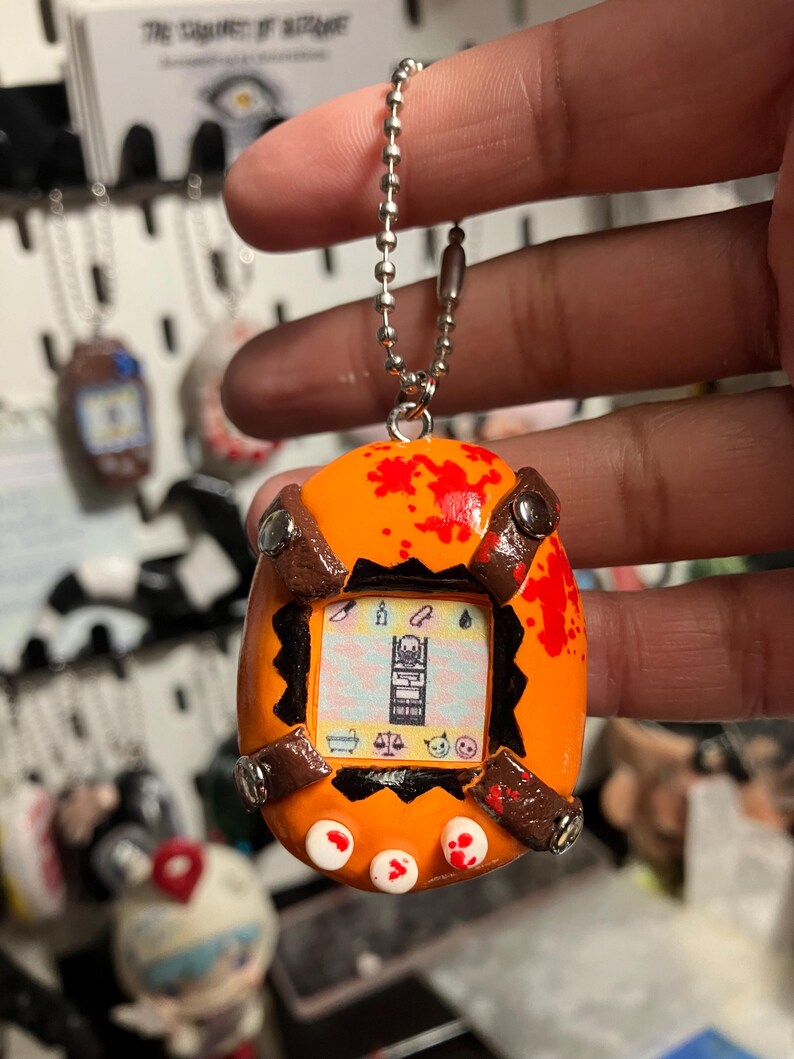 Hannibal Lecter Tamagoth (not Real) Keychain/jewelry for Bag Horror ...