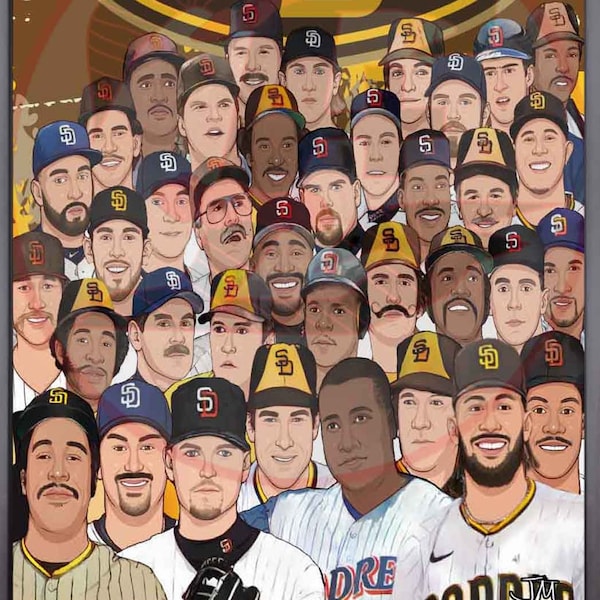 San Diego Padres Posters - Etsy
