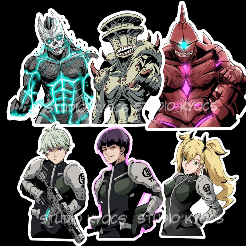 Kaiju No. Stickers - Etsy