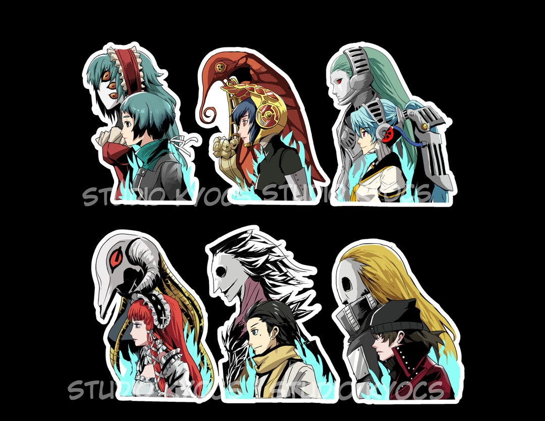 Persona 3 Sticker / Magnet / Decal Set 2 - Etsy
