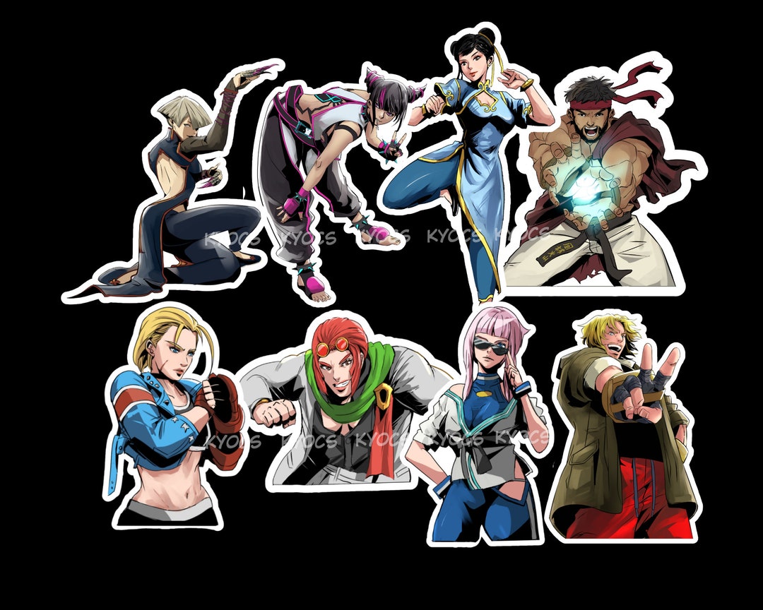 Street Fighter 6 Sticker / Magnet / Decal - Etsy