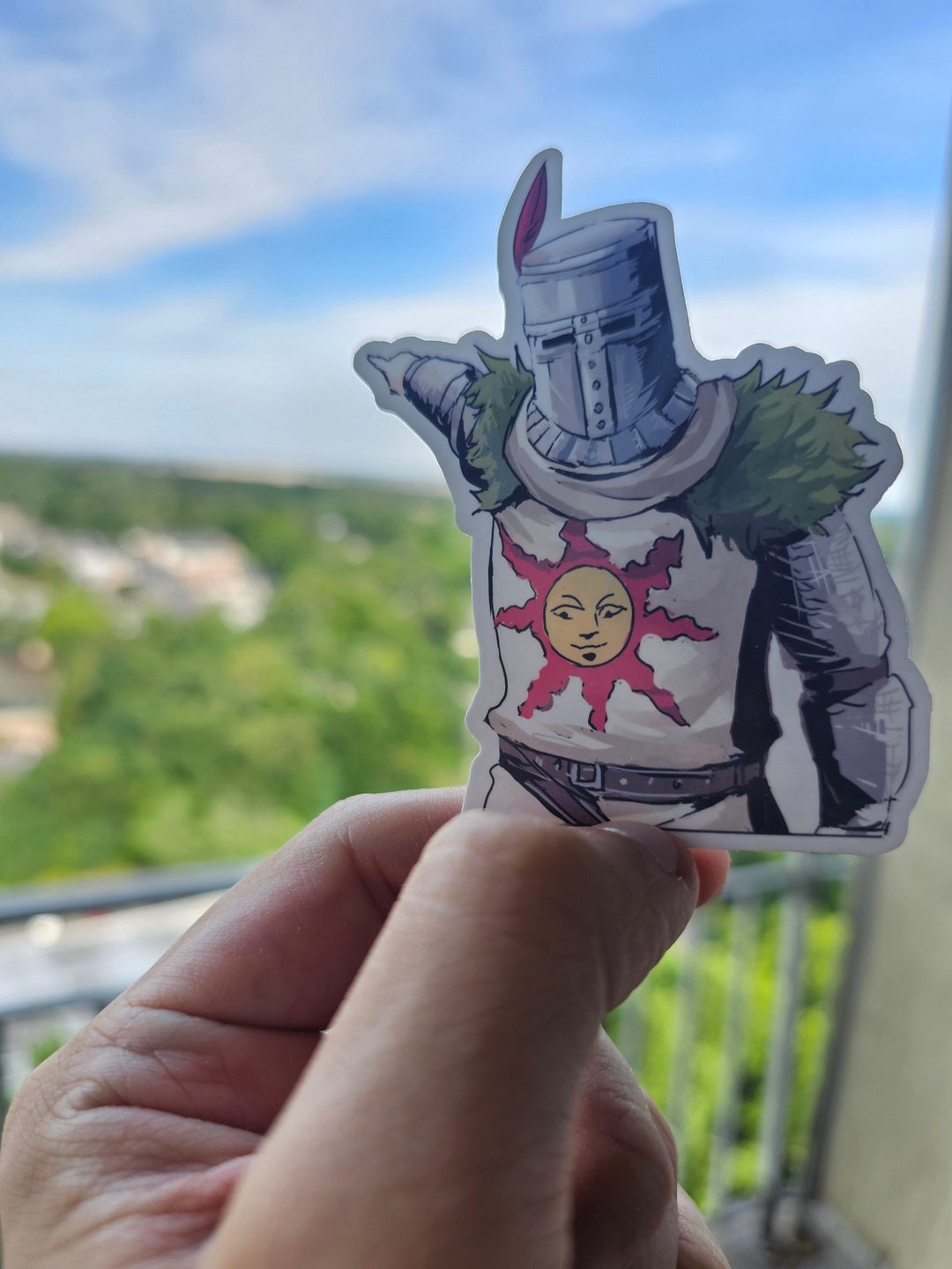 Dark Souls Solaire Meme Sticker / Magnet / Decal - Etsy
