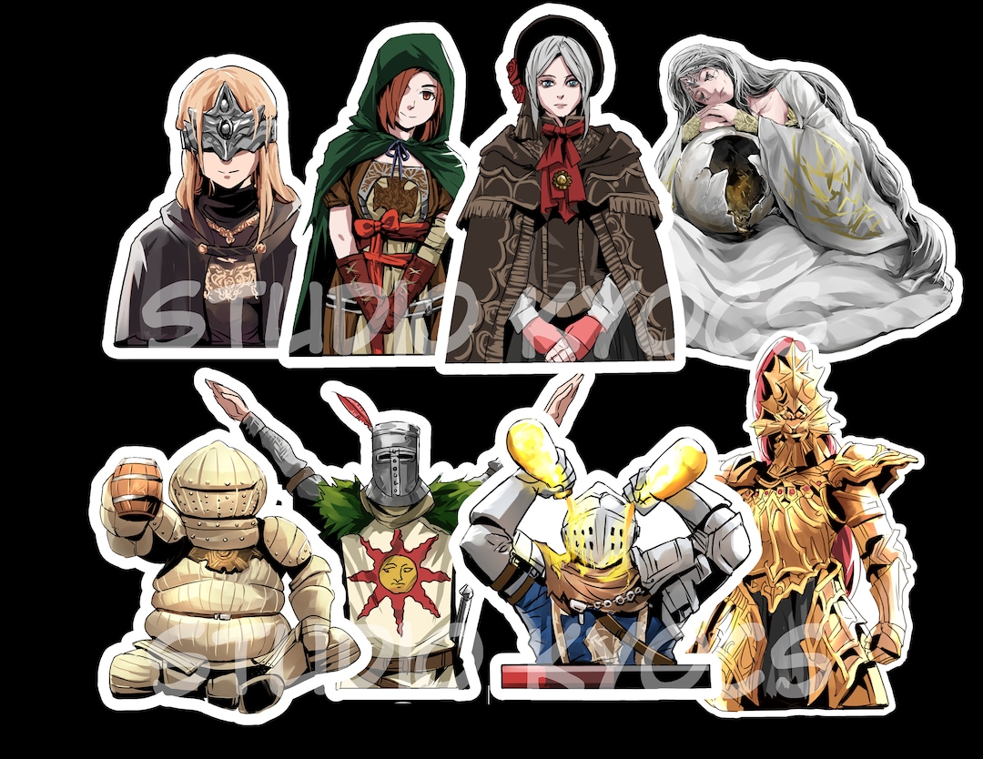 Souls Borne Sticker / Magnet / Decal / Acrylic Charm - Etsy