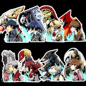 Persona 3 Sticker / Magnet / Decal Set 1 - Etsy