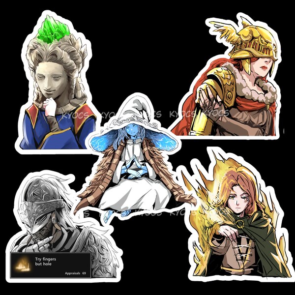 Elden Ring Stickers - Etsy