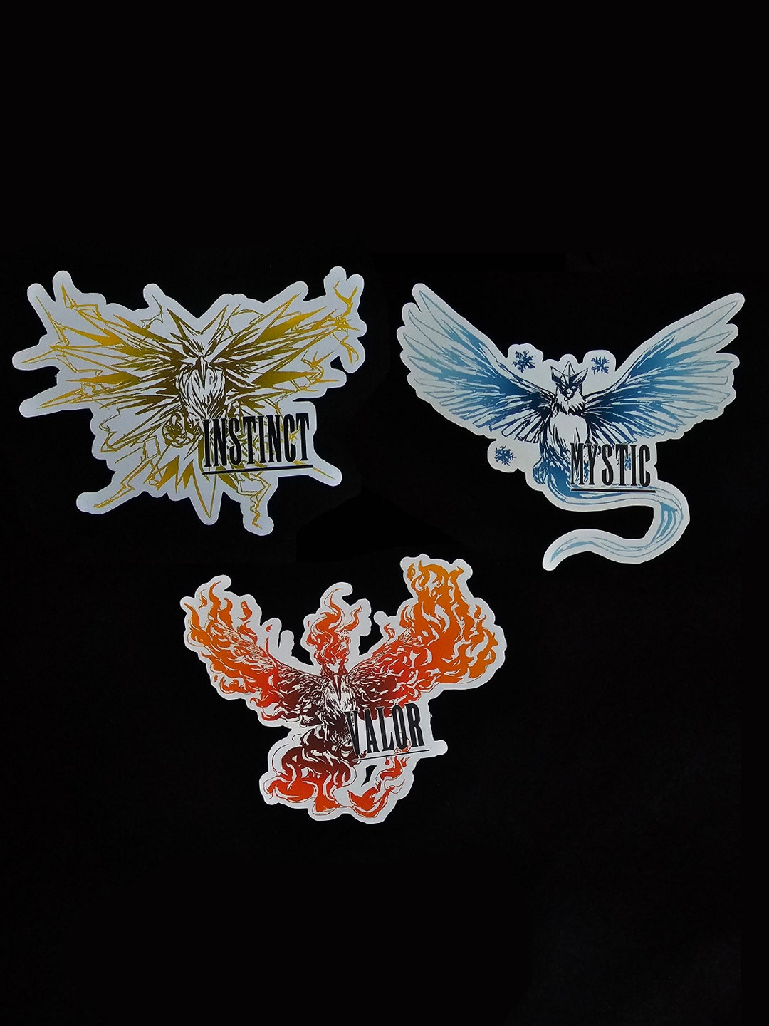 Pokemon Go Team Symbol Sticker / Magnet / Decal final Fantasy - Etsy