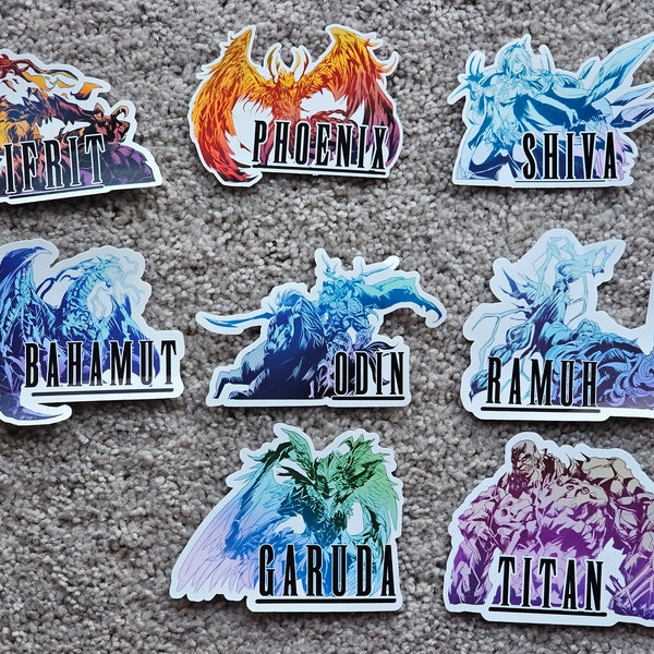 Fantasy Stickers - Etsy