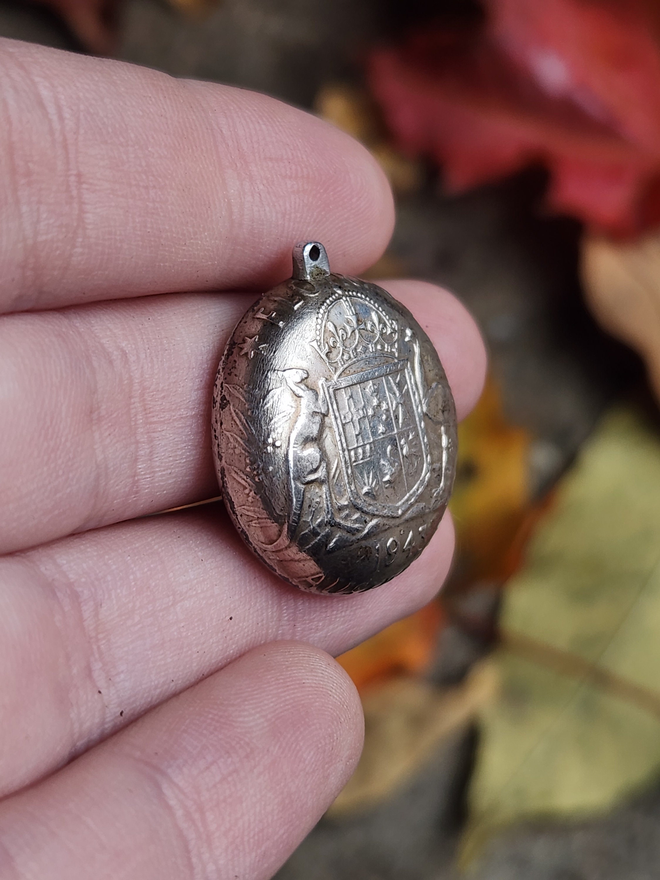 Rare Vintage WWII Trench Art Enlisted Love Token Silver & - Etsy