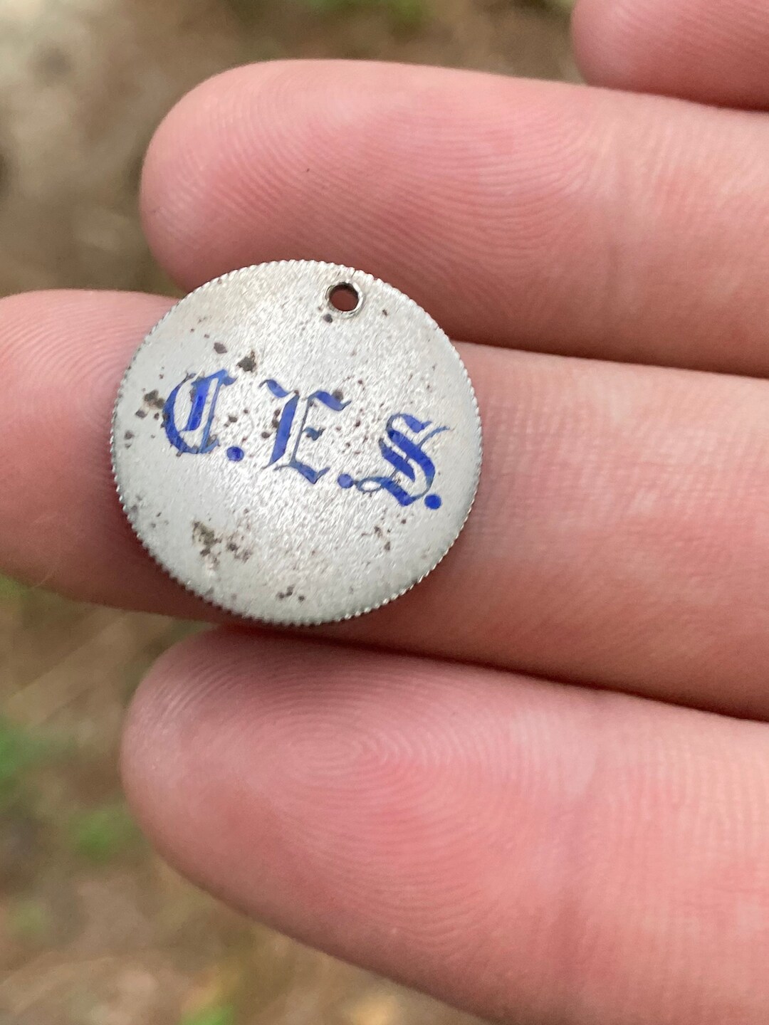 Rare Antique Victorian Era Silver Enameled Love Token Coin - Etsy