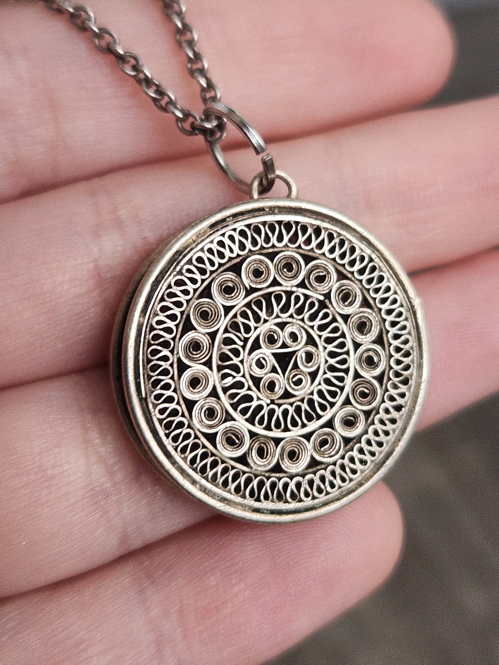 Rare Antique Victorian Silver Chatelaine Thread Holder/pendant - Etsy