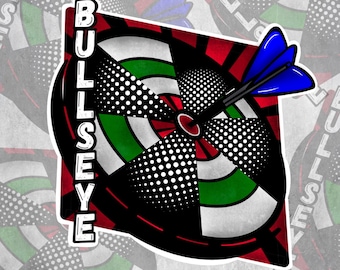 Bullseye Vinyl Decal Stickers - Etsy