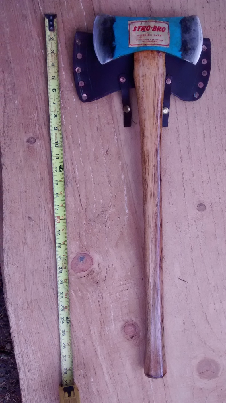 Stroax Stro-Bro Axe Cruiser Sweden 2.2 pound with sheathRare | Etsy