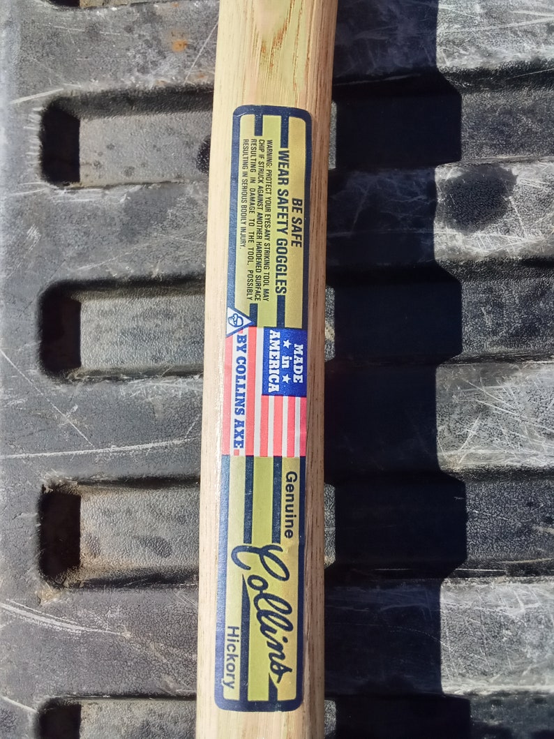 Collins Axe Handle Vintage Package NOS Excellent Condition Nice - Etsy